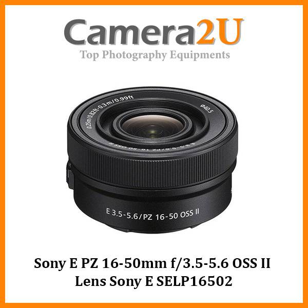 Sony E PZ 16-50mm f/3.5-5.6 OSS II Lens Sony E SELP16502