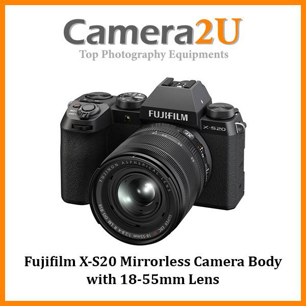 Fujifilm X-S20 Mirrorless Camera Body with 18-55mm Lens XS20 | Camera2u Malaysia Top Camera ...