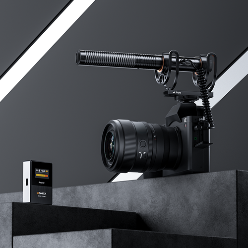 Comica Audio CVM-VM30 2.4G Super Cardioid Condenser Wireless Shotgun ...