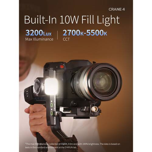 Zhiyun Crane 4 3-Axis Handheld Gimbal Stabilizer Standard / Combo Kit ...