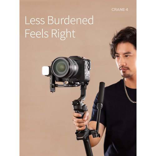 Zhiyun Crane 4 3-Axis Handheld Gimbal Stabilizer Standard / Combo Kit ...
