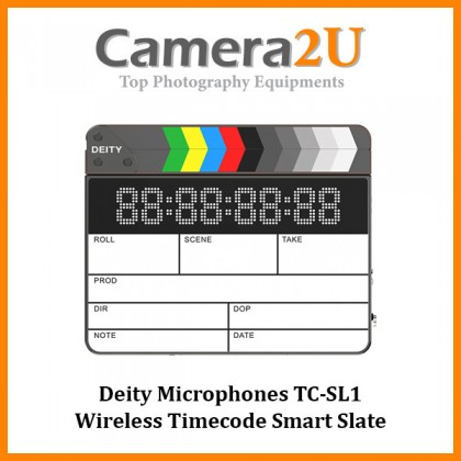 Deity Microphones TC-SL1 Wireless Timecode Smart Slate (Bluetooth, 2.4 ...