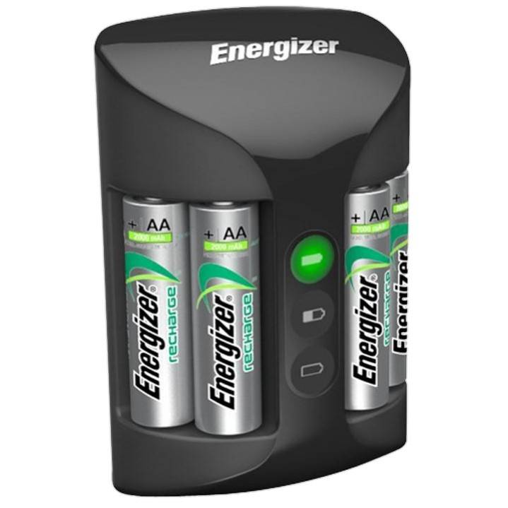 4's Energizer AA 2000mAh Powerplus Batteries with Pro Charger ...