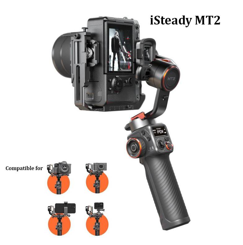 Hohem iSteady MT2 / MT2 Kit Professional Orthogonal 3-Axis Camera ...