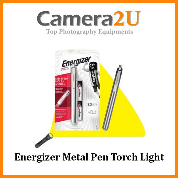Energizer Metal Pen Torch Light | Camera2u Malaysia Top Camera ...