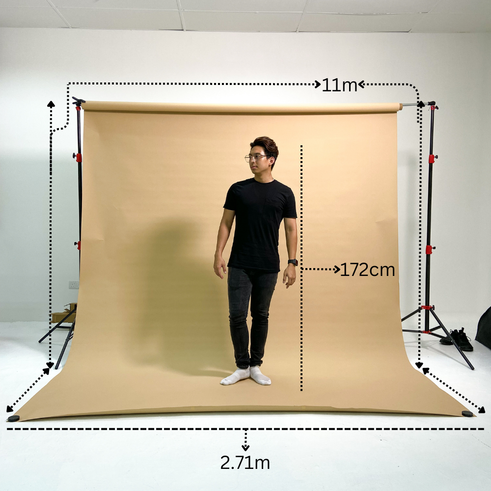 GS Seamless Backdrop and Background Paper 2.71 x 11M Photography ...
