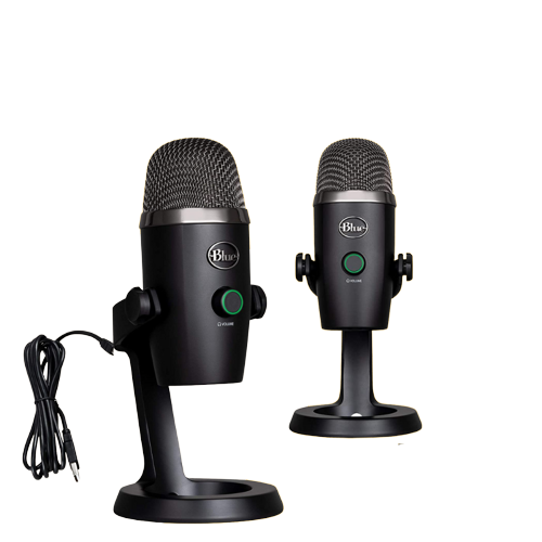 Blue Yeti Nano USB Microphone for PC Podcast Gaming Streaming Studio ...