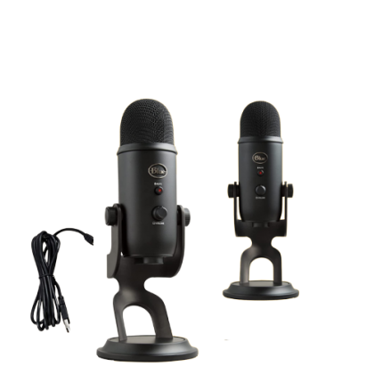 Blue Yeti USB Microphone for PC Podcast Gaming Streaming Studio ...