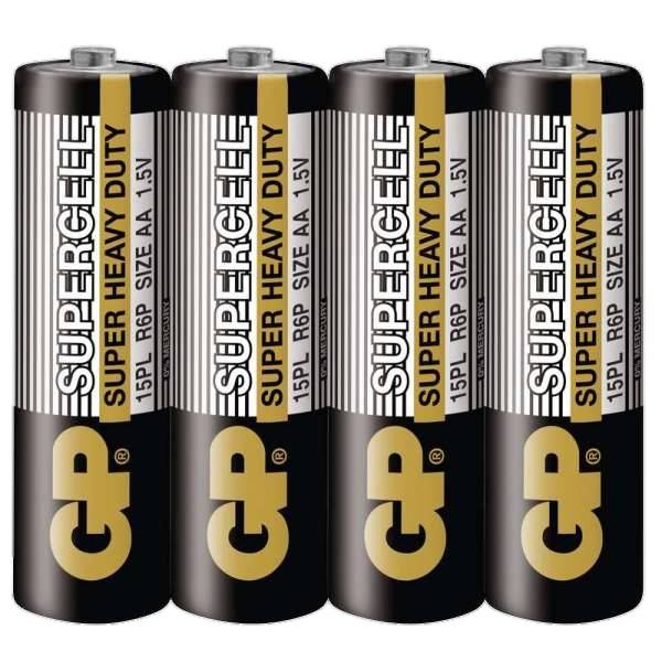 GP Supercell Super Heavy Duty AAA / AA Batteries | Camera2u Malaysia ...