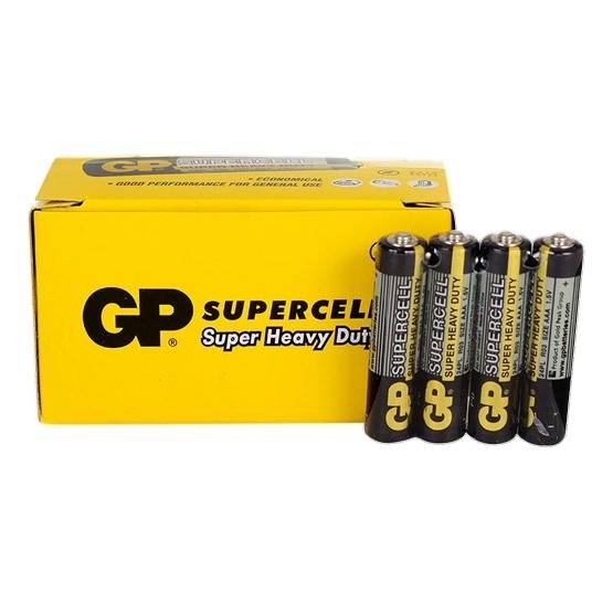 GP Supercell Super Heavy Duty AAA / AA Batteries | Camera2u Malaysia ...