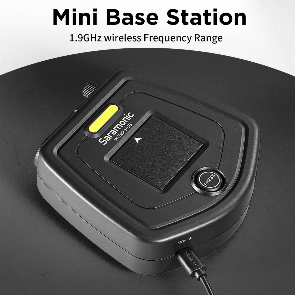 Saramonic WiTalk Single-Ear Master & Remote Headset SMH SRH and Mini Base Station | Camera2u ...