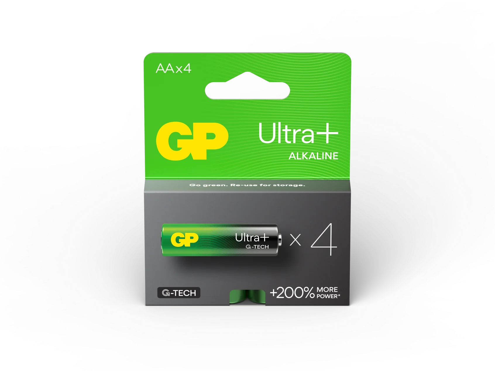 GP Battery Ultra Plus Alkaline AAA size Batteries (4pc card pack) | Camera2u Malaysia Top Camera ...