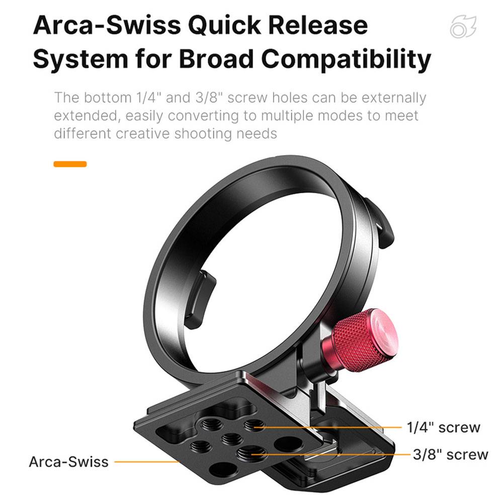Ulanzi S-63 Rotatable Horizontal-To-Vertical Mount Plate Kit 3246 for ...