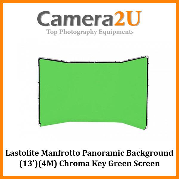 Lastolite Manfrotto Panoramic Background (13')(4M) Chroma Key Green ...