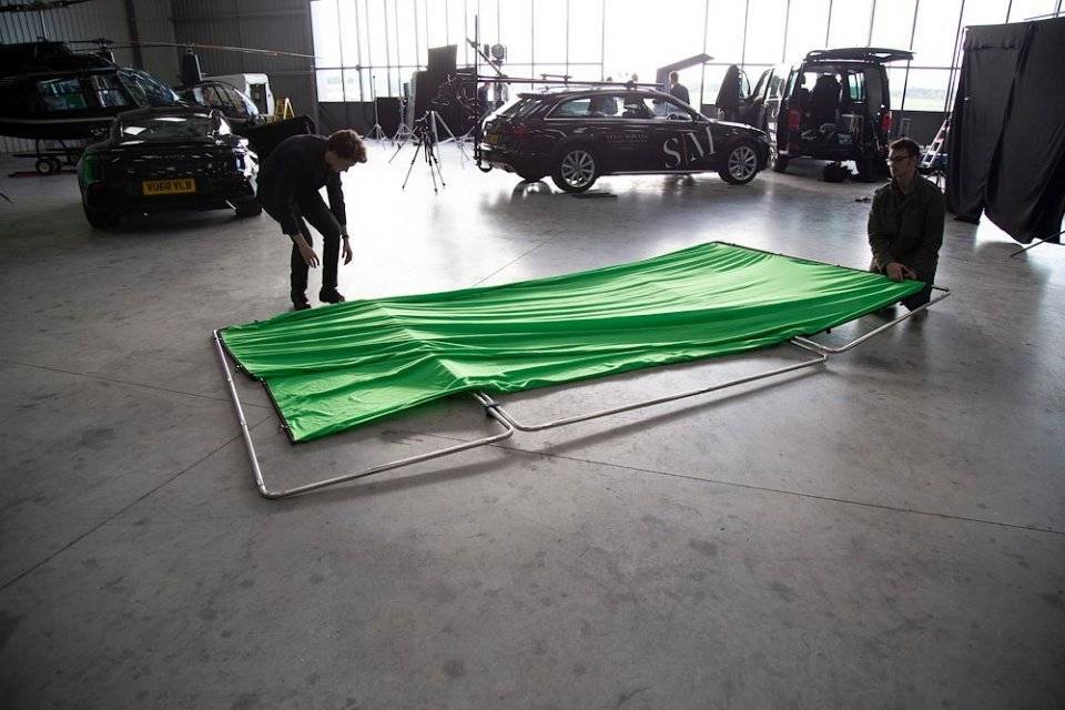 Lastolite Manfrotto Panoramic Background (13')(4M) Chroma Key Green ...