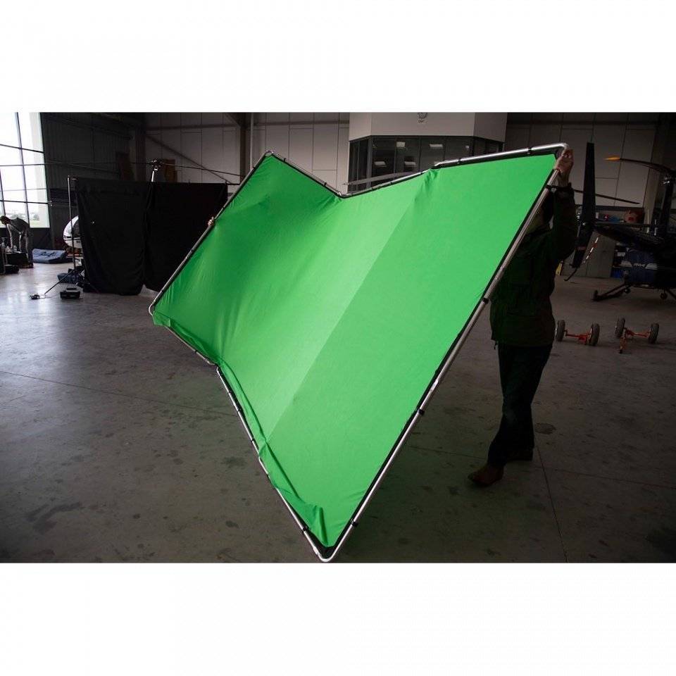 Lastolite Manfrotto Panoramic Background (13')(4M) Chroma Key Green ...