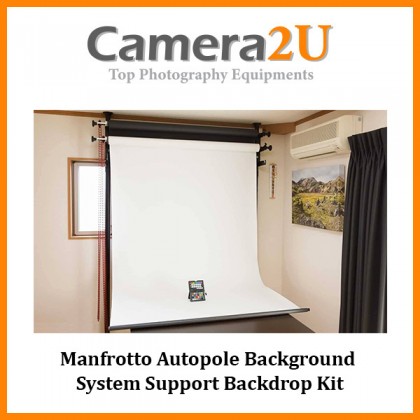 Manfrotto Autopole Background System Support Backdrop Kit | Camera2u ...