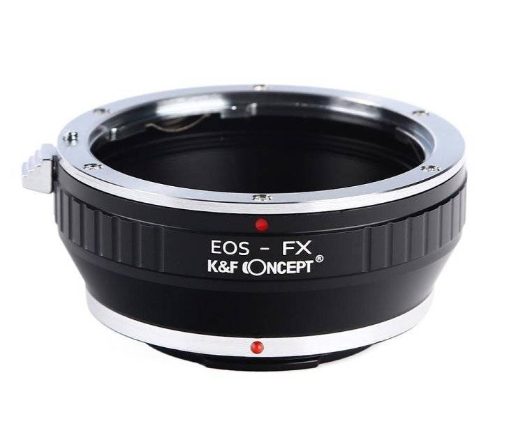 K&F Concept Canon EOS EF Lens To Fujifilm X XF Camera Body Mount Adapter EOS-FX KF06.061 ...