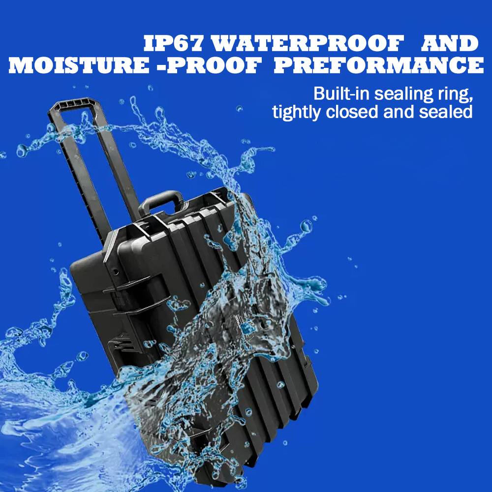 SMRITI 6043 Large Pull Rod Hard Case for Camera and Accessories With ...