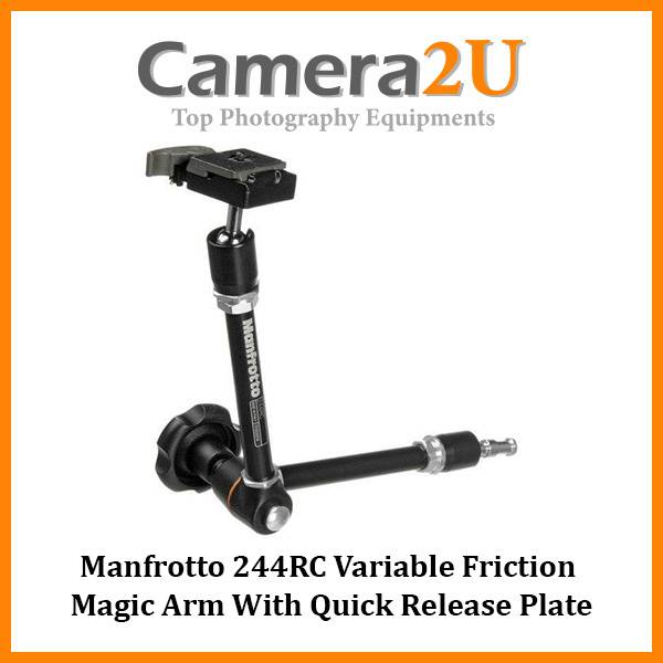 Manfrotto 244RC Variable Friction Magic Arm With Quick Release Plate ...
