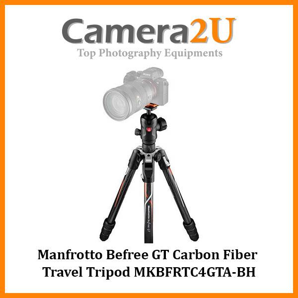 Manfrotto Befree GT Carbon Fiber Travel Tripod For Sony Camera MKBFRTC4GTA-BH | Camera2u ...
