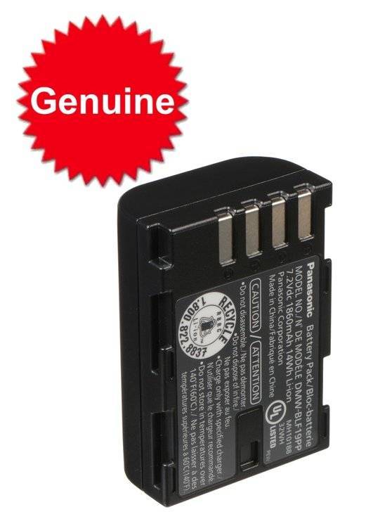 Original Panasonic DMW-BLF19 Rechargeable Lithium-Ion Battery For GH3 ...