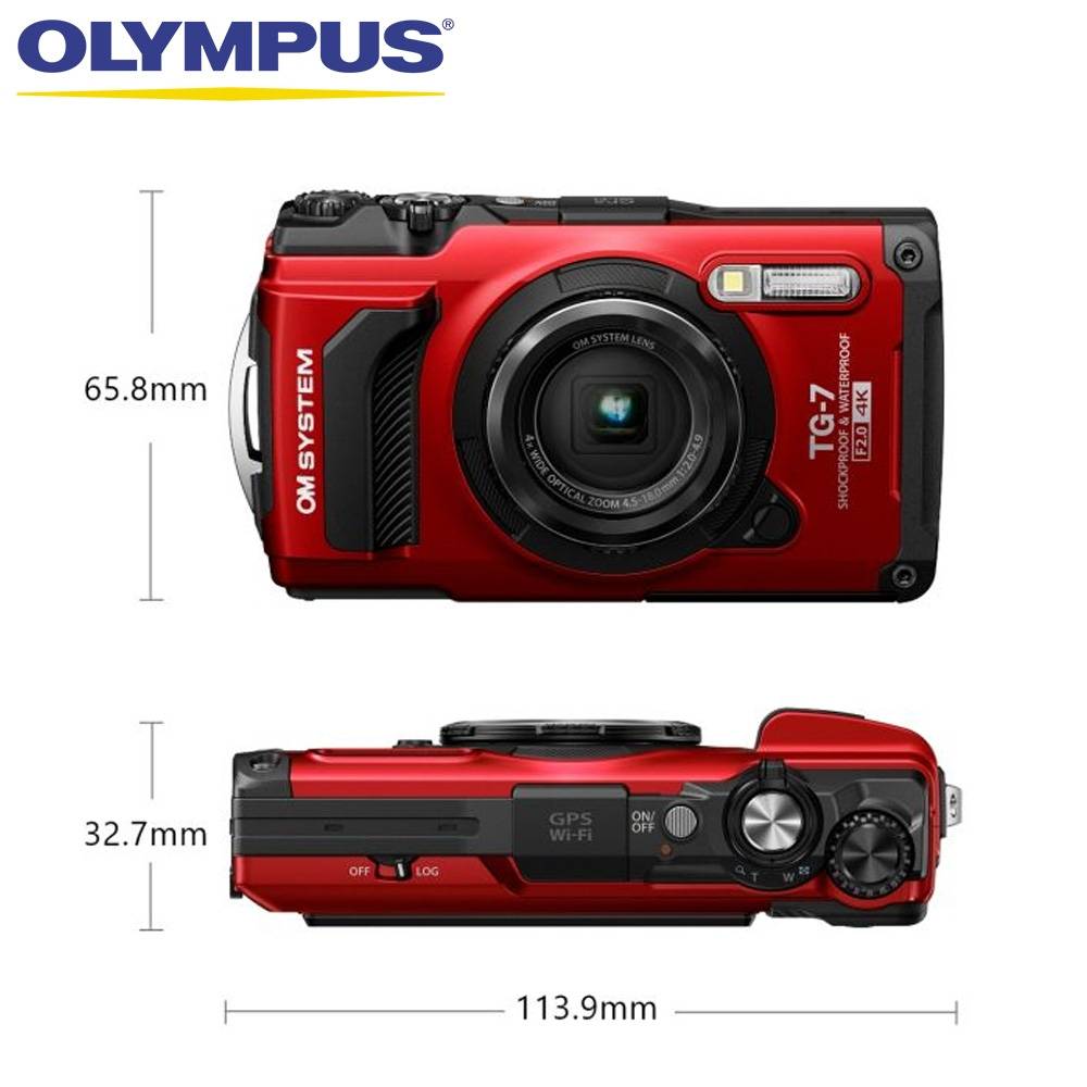 Olympus OM SYSTEM Tough TG-7 TG7 Digital Camera | Camera2u Malaysia Top ...