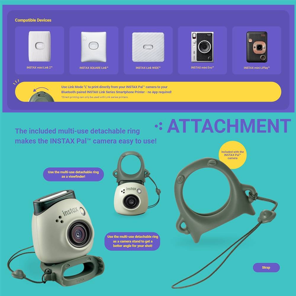 Fujifilm Instax Pal Digital Camera | Camera2u Malaysia Top Camera ...