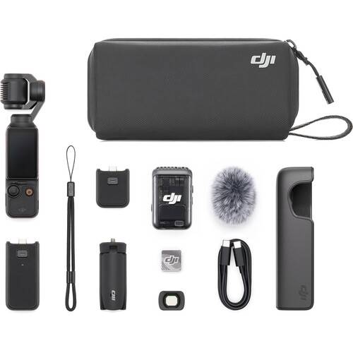 DJI Osmo Pocket 3 Creator Combo Gimbal Video Camcorder Action Camera ...