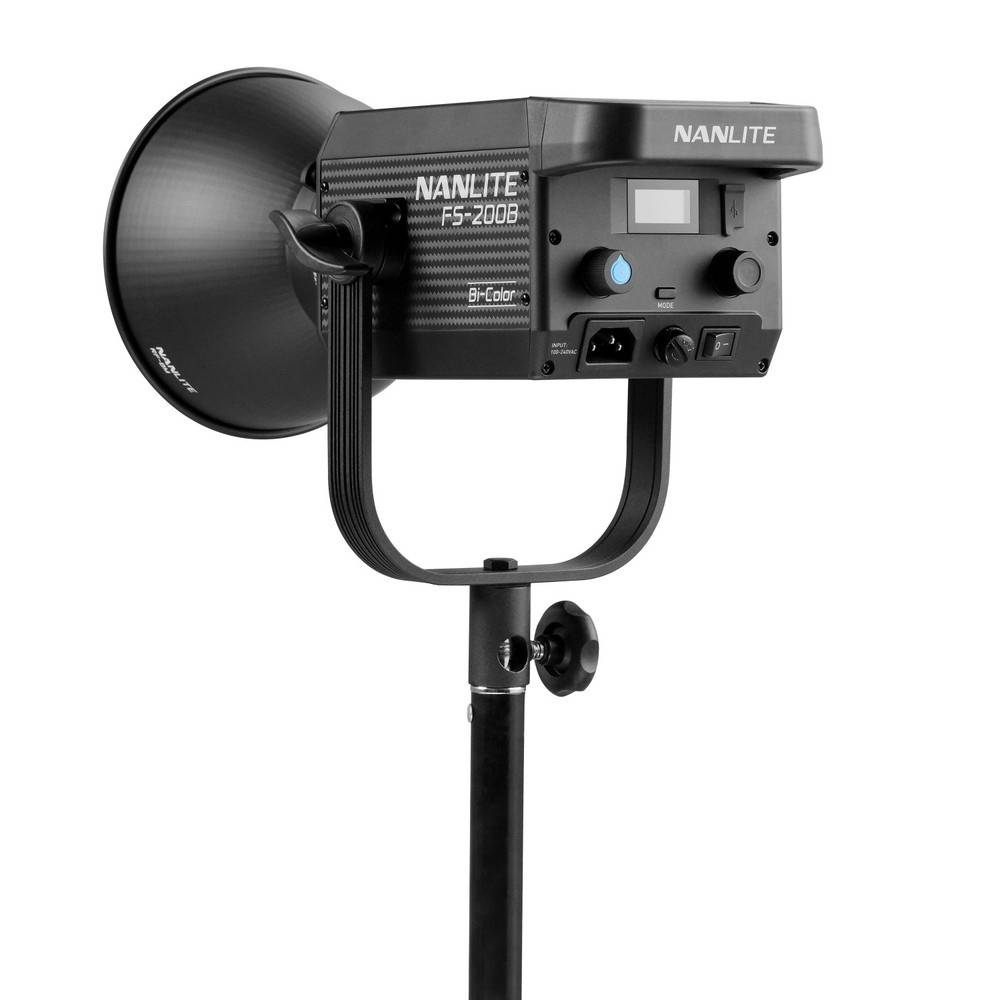 Nanlite Fs 200b Bi Color Ac Led Monolight Camera2u Malaysia Top Camera Equipments Store