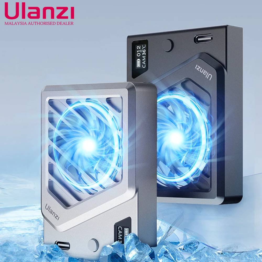 Ulanzi CA25 Camera Cooling Fan for Sony ZV-E1 A7M4 A6400/ Canon R8 R7 ...