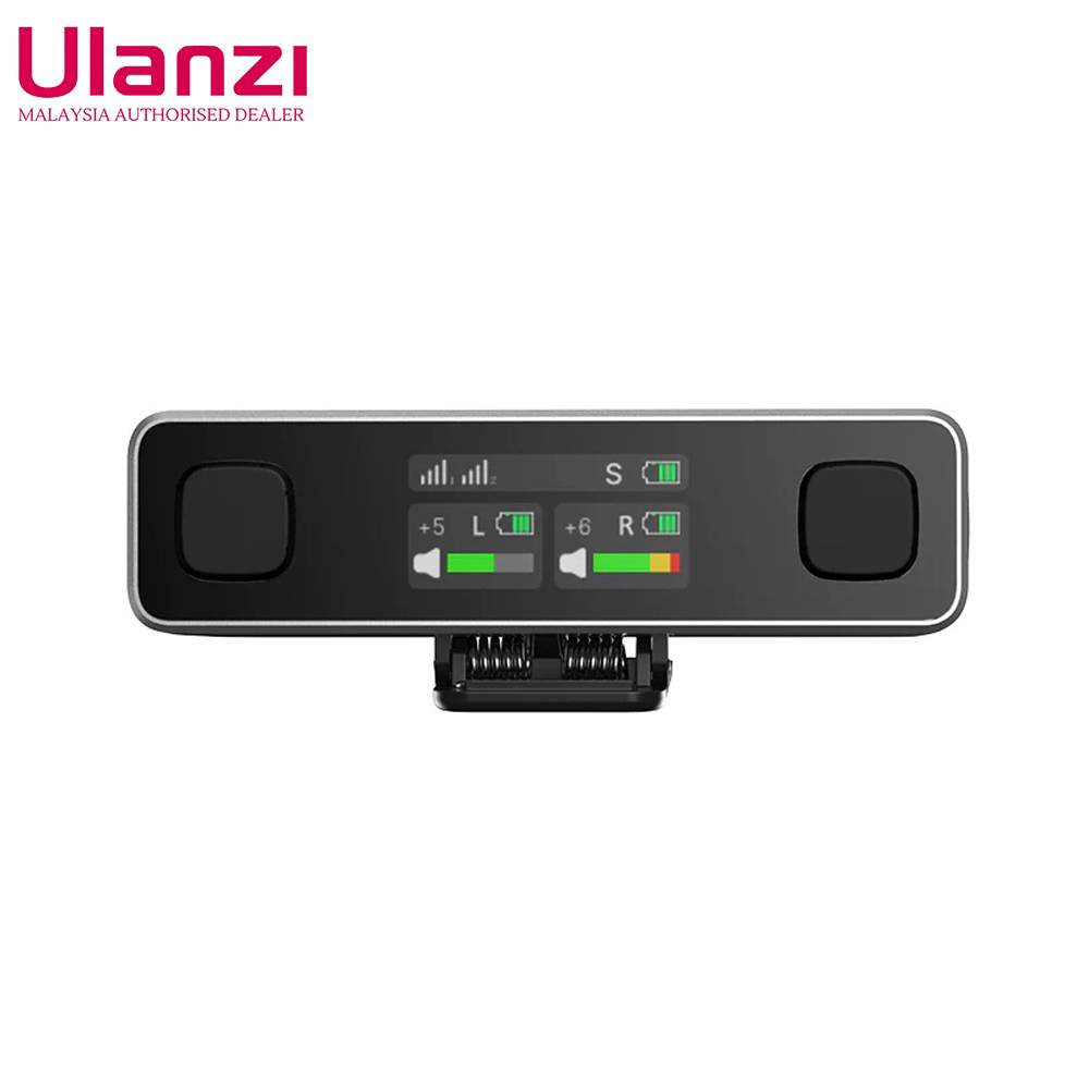 Ulanzi U-Mic AM18 Wireless Lavalier Microphone System Small Lightweight ...