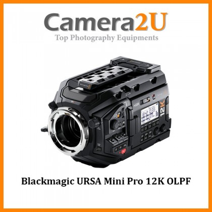 Blackmagic URSA Mini Pro 12K OLPF | Camera2u Malaysia Top Camera ...