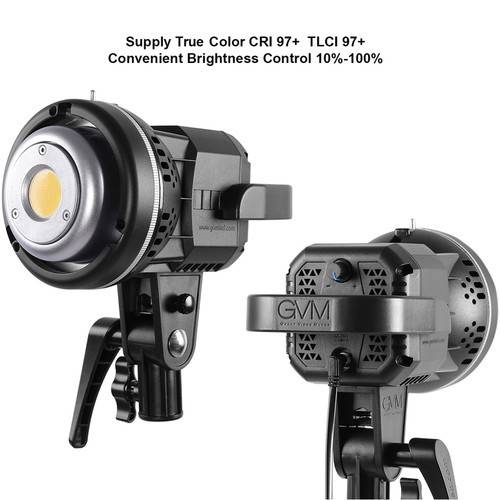 GVM LS-P80S 80W High Power LED Single Light Kit with Filters | Camera2u ...
