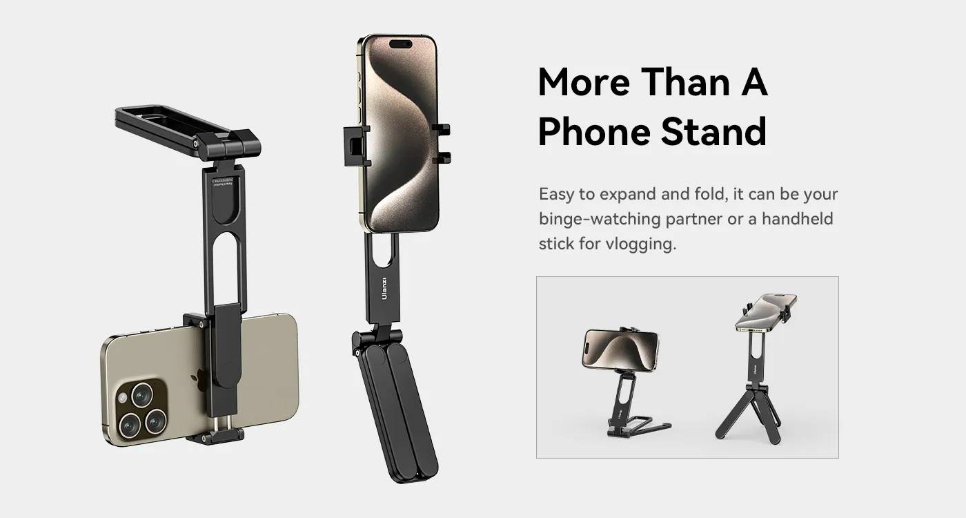 Ulanzi MA26 Foldable Pocket Phone Tripod All in One Lightweight ...