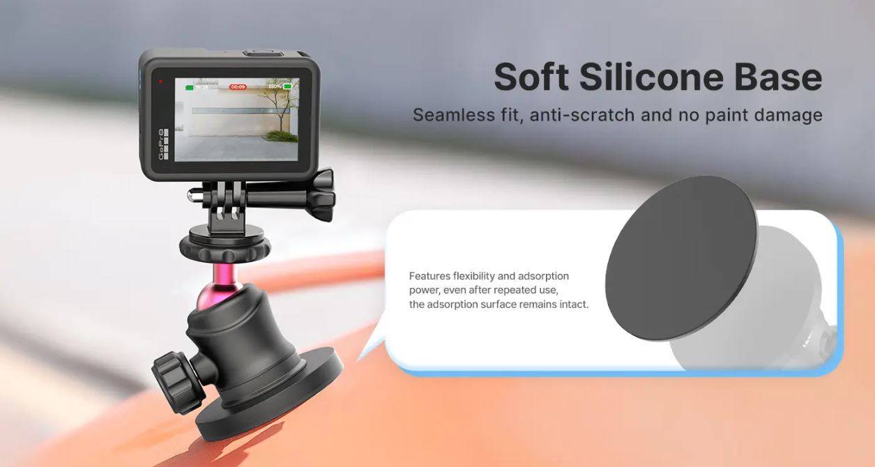 Ulanzi C029 Magnetic Camera Mount For GoPro HERO 12 11 10 9 Insta360 ...