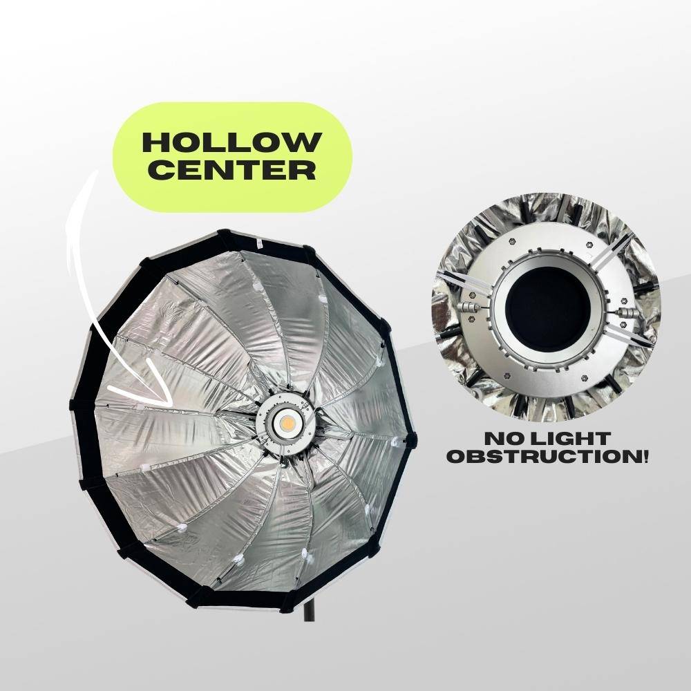 GS Quick Para 70cm & 90cm Parabolic Softbox With Grid Bowens Mount ...