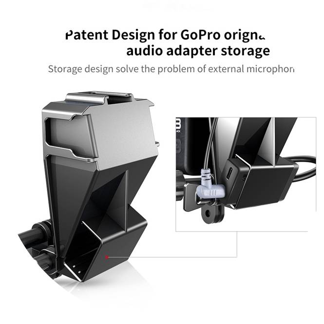 Ulanzi GP-5 Vlog Flip Up Mirror Bracket Selfie Mirror Flip Screen Stand ...