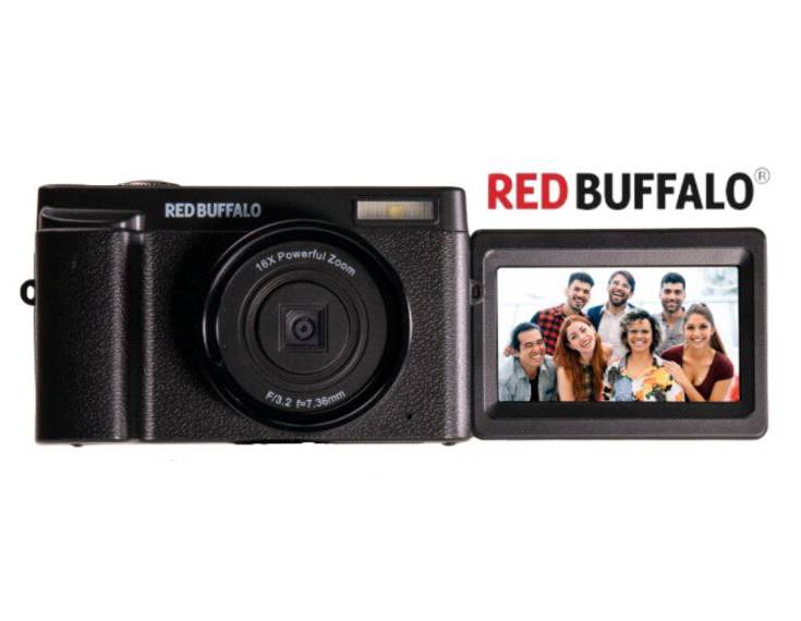 Red Buffalo Snap-10 Digital Camera Compact Portable Digital Travel ...