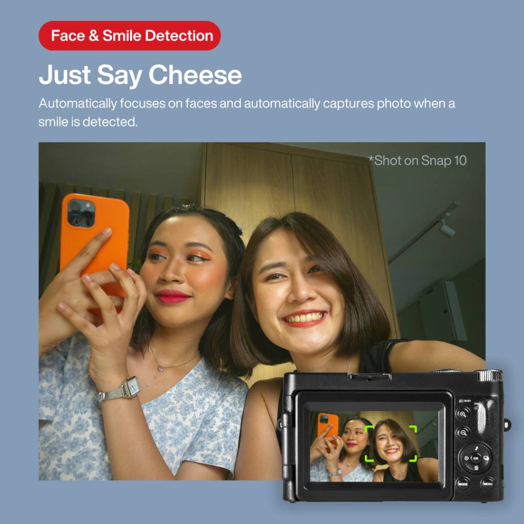 Red Buffalo Snap-10 Digital Camera Compact Portable Digital Travel ...