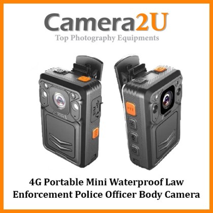 4G Portable Mini Waterproof Law Enforcement Police Officer Body Camera ...