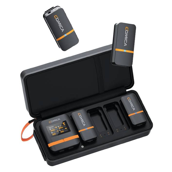 COMICA Vimo Q Wireless Microphone 4 Transmitter 1 Receiver | Four ...