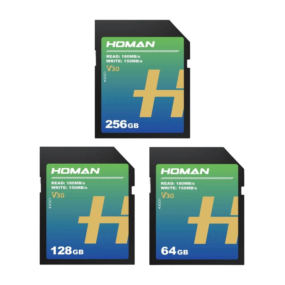 Homan UHS-I SD Card V30 64GB 128GB 256GB | Camera2u Malaysia Top Camera ...