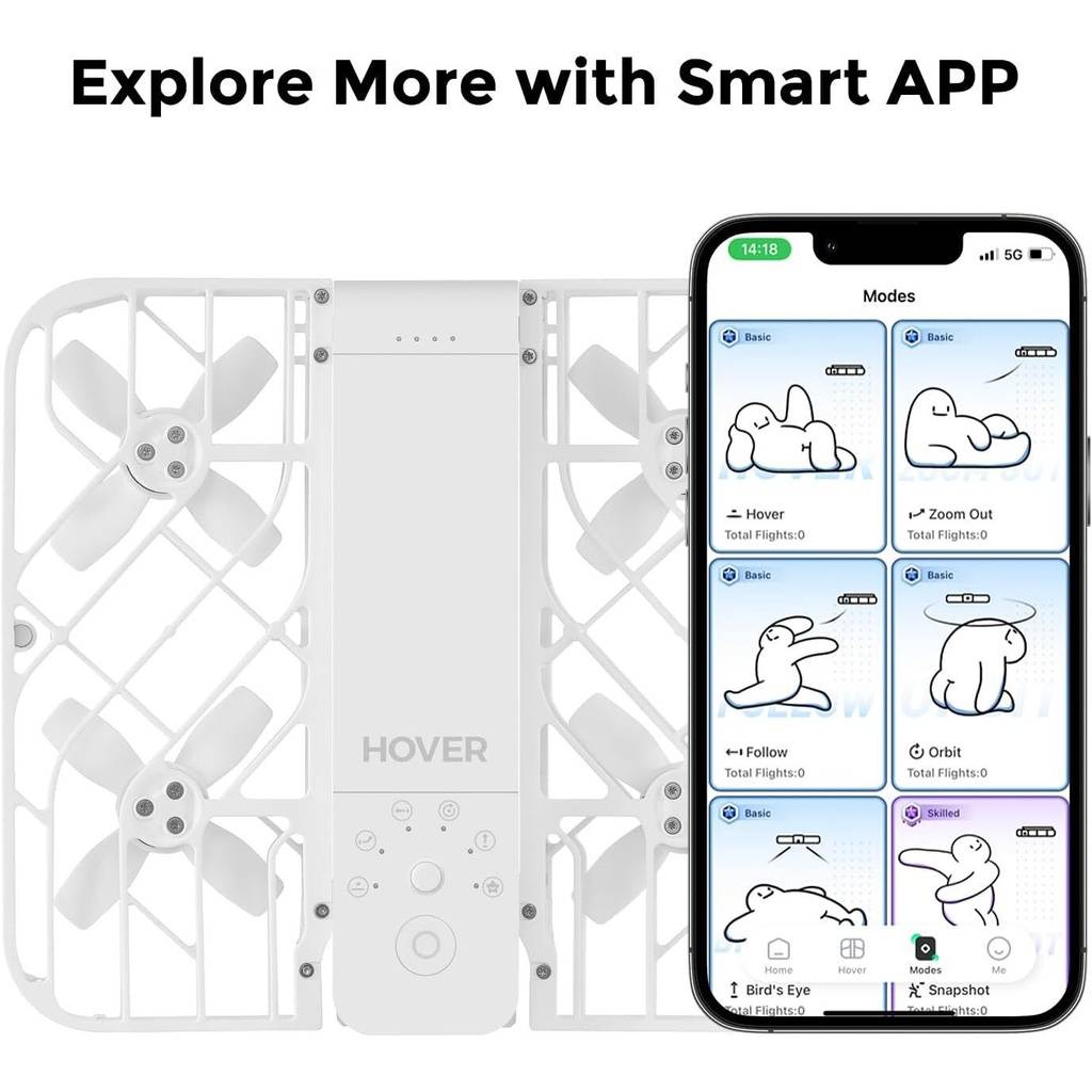Hover Air X1 Pocket-Sized Self-Flying Drone Camera Foldable (Official Warranty) | Camera2u ...