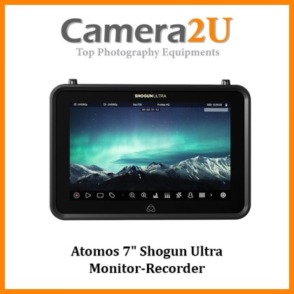 Atomos 7" Shogun Ultra Monitor-Recorder | Camera2u Malaysia Top Camera Equipments Store