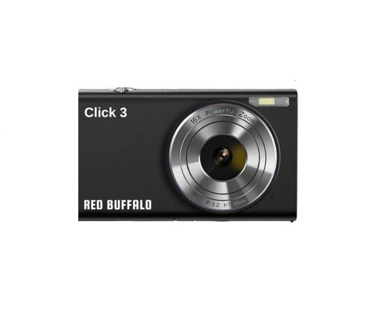 Red Buffalo Click 3 Compact Digital Camera 16X Digital Zoom | Camera2u ...