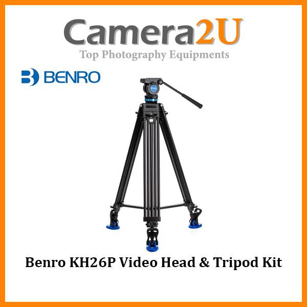Benro KH26P Video Head & Tripod Kit | Camera2u Malaysia Top Camera ...