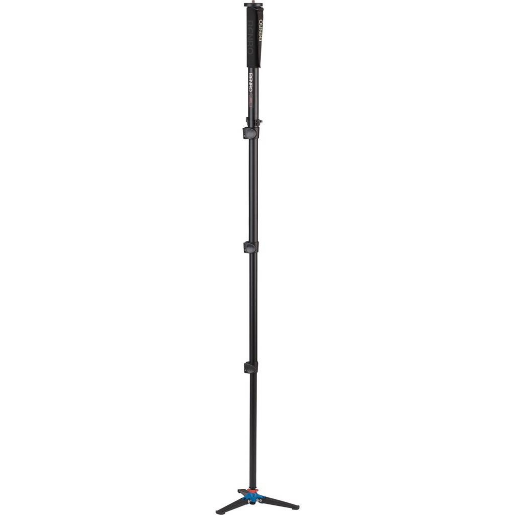 Benro A38FDS4 Series 3 Aluminum Monopod with 3-Leg Locking Base and S4 ...