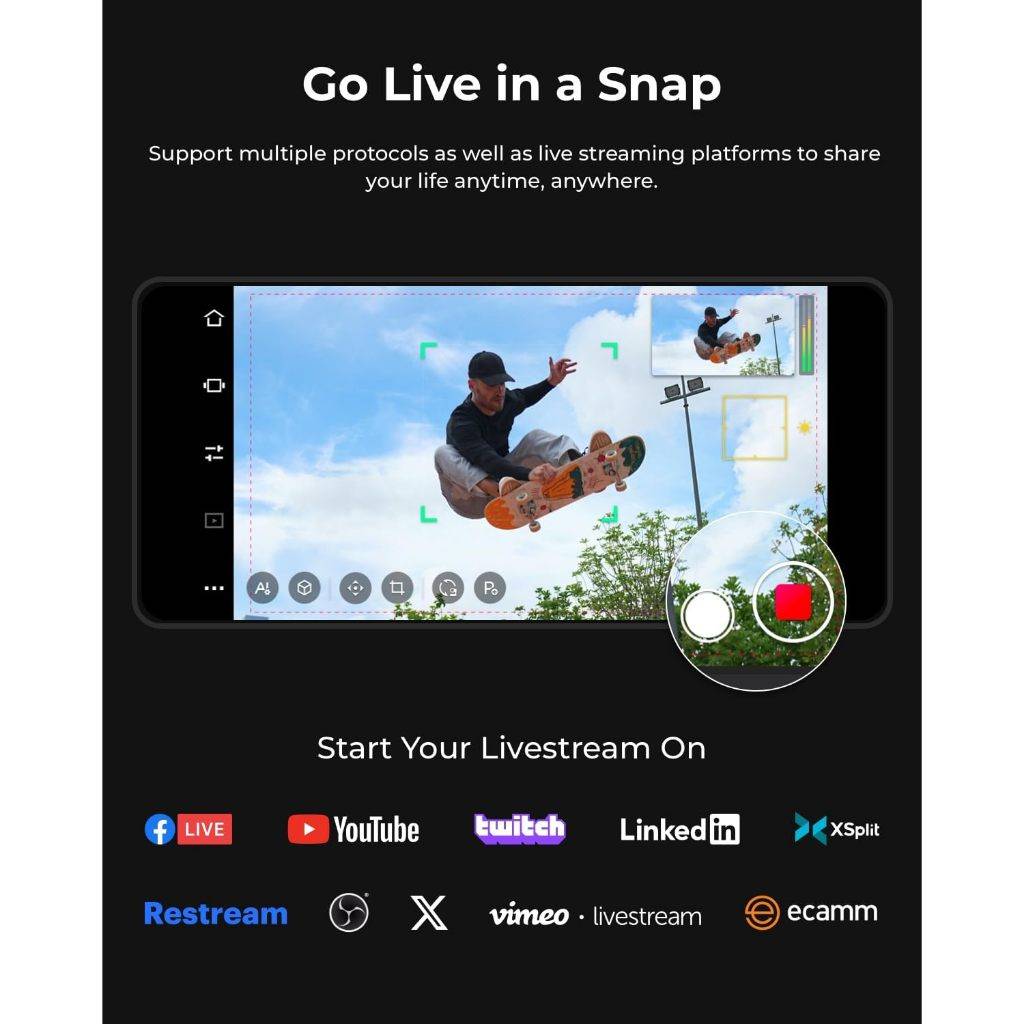 OBSBOT Tail Air 4K NDI HDMI Recording AI PTZ Tracking Camera | Camera2u ...