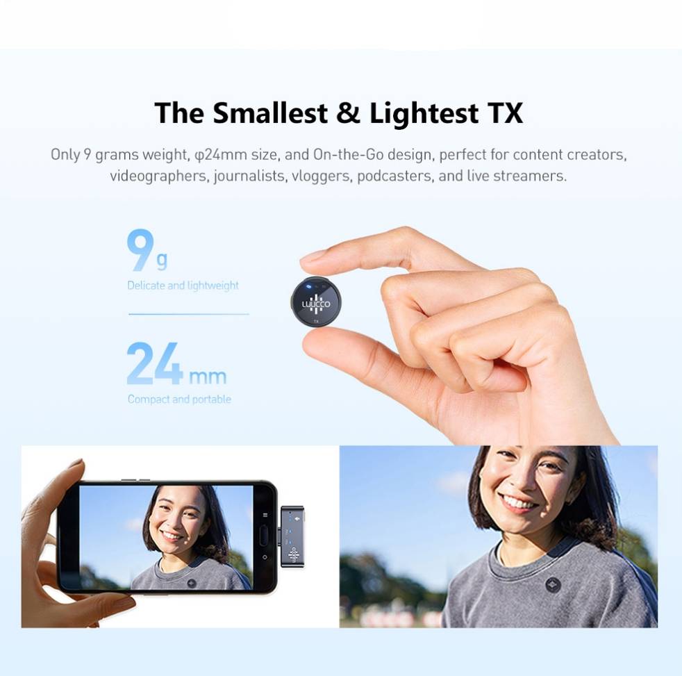 Luucco AirWave K2 Combo Lightning USB-C and 3.5mm Camera Wireless ...